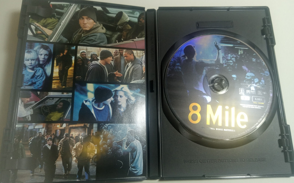 DVD 8-Mile Eniman Kim Basinger Brittany Murphy full screen w/music ...
