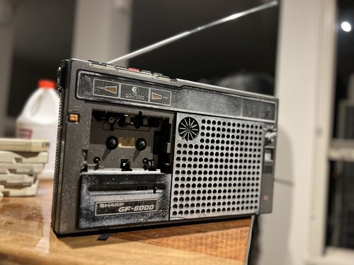 Sharp GX-6000 Ghetto Blaster | eBay
