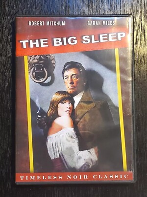 The Big Sleep (DVD, 1978) Robert Mitchum, Joan Collins, Raymond ...