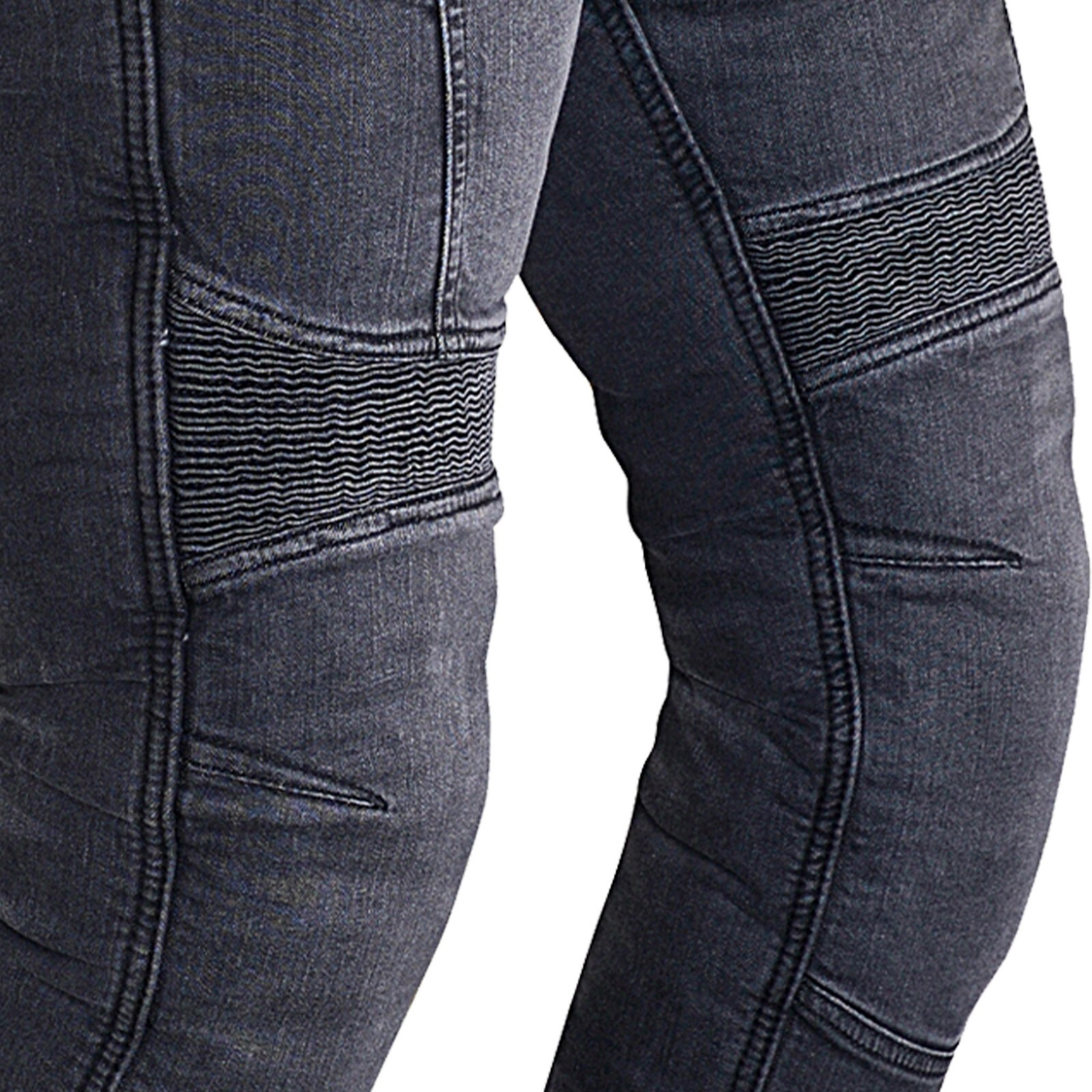 RIDERACT® Motorcycle Jeans for Men Reinforced Denim Jeans Motorbike ...