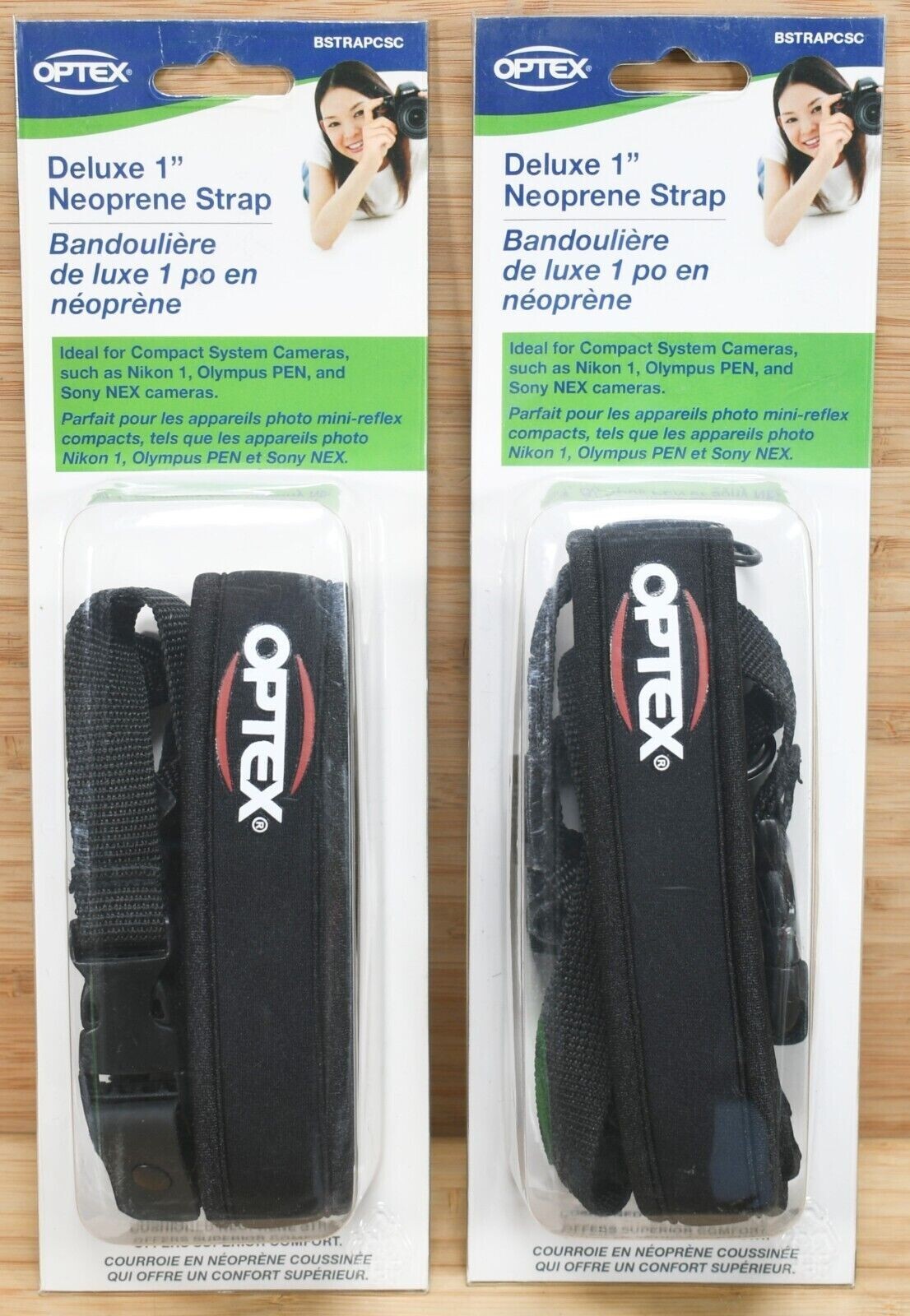 Optex Deluxe 1" Neoprene Camera Neck Strap Bionoculars Video Camera ...