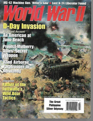 World War II Magazine July 2000 D-Day Invasion, 82nd Airborne ...