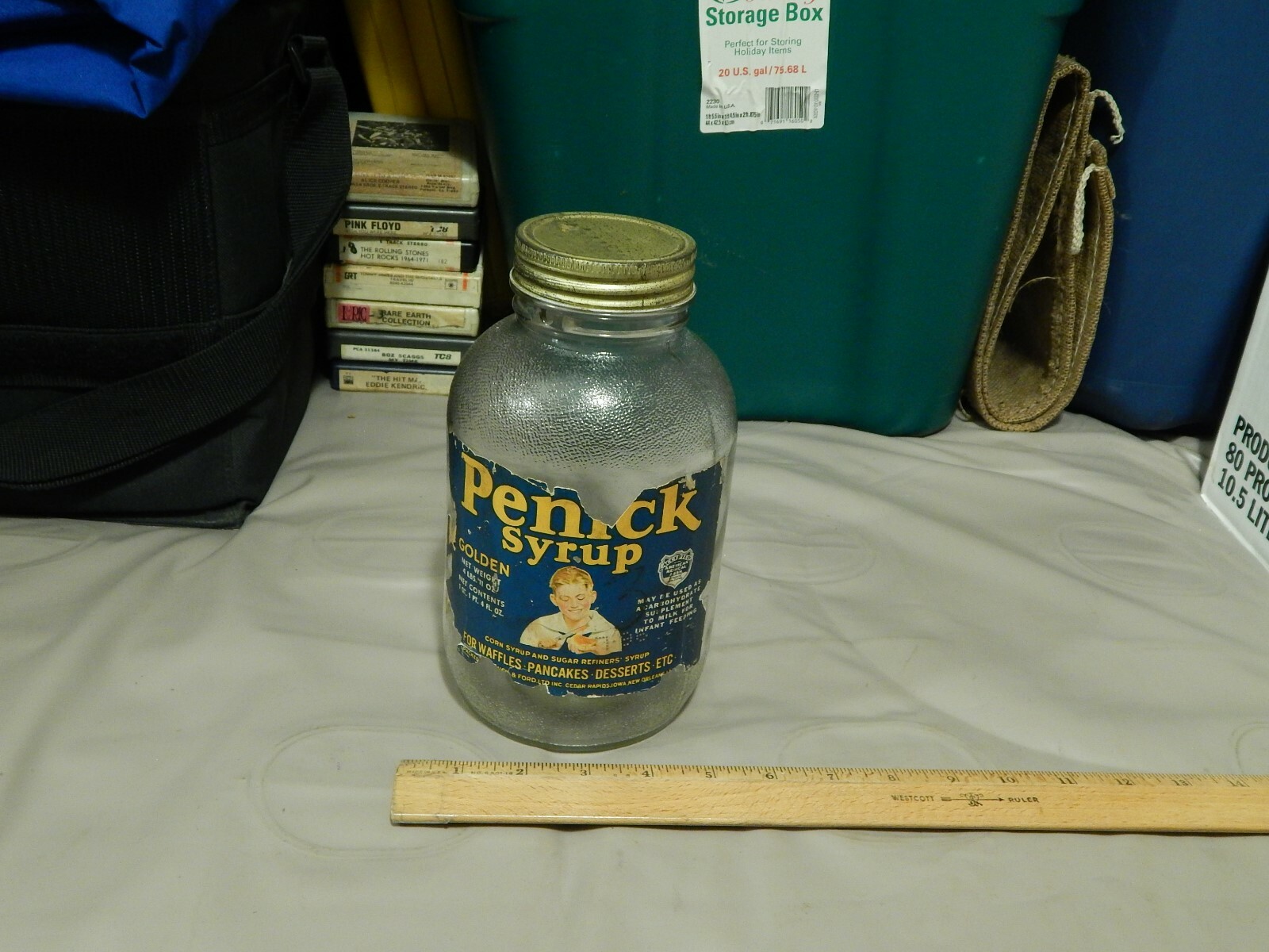 Penick & Ford Syrup [Hazel-Atlas] Glass Jar w/ Paper Label ~ Vtg USA ...