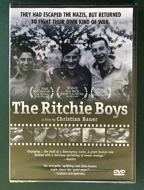 The Ritchie Boys (DVD) WWII documentary, 2004, MINT, FACTORY SEALED ...
