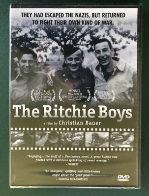 The Ritchie Boys (DVD) WWII documentary, 2004, MINT, FACTORY SEALED ...