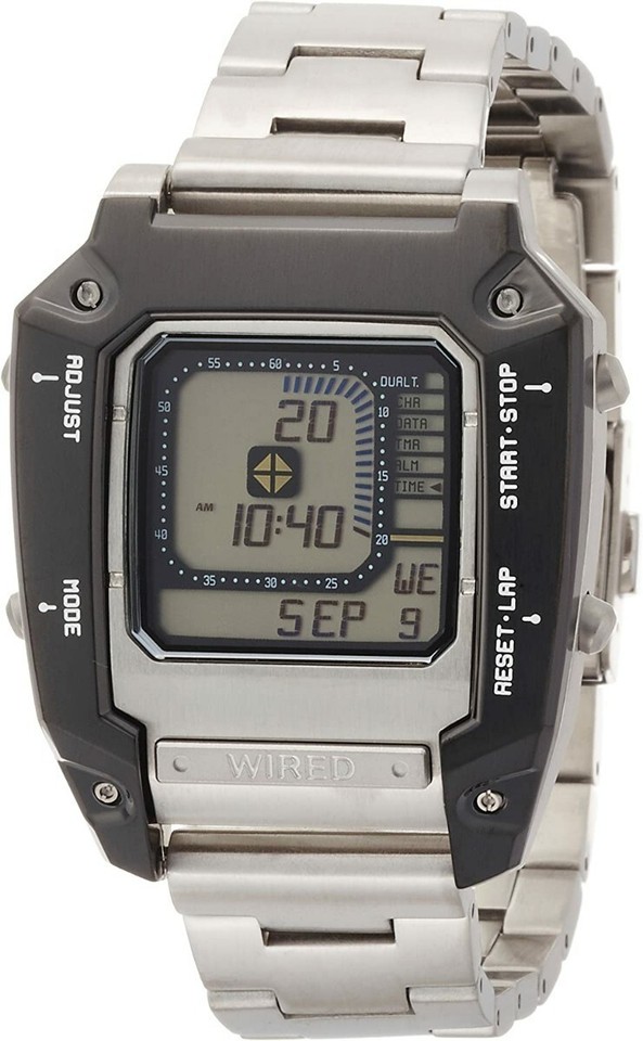 SEIKO WIRED Metal Gear Solid V Collaboration Model 2500 Limited Edition ...