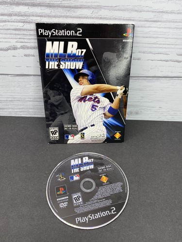 MLB 07 The Show (Sony PlayStation 2 PS2 2007) Cardboard Sleeve ...