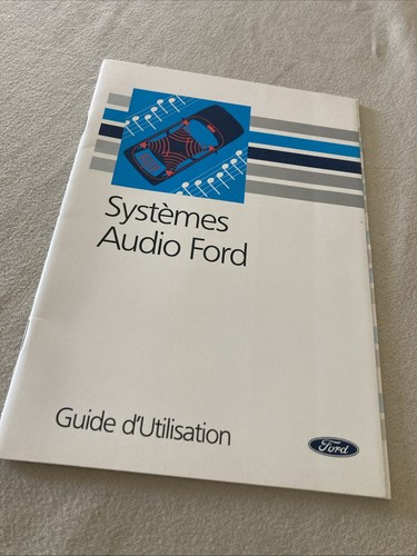 Ford Automobile Head Unit Guide Audio Edition 01/1991 Notice Manual ...