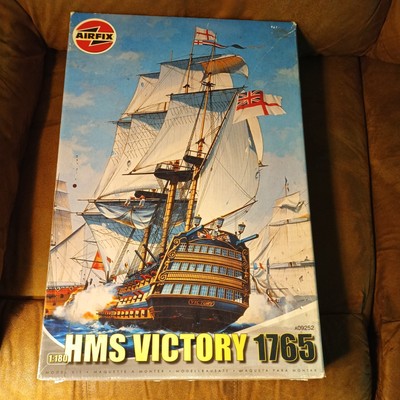Airfix HMS Victory 1765 - Plastic Model Sailing Ship Kit - 1/180 Scale ...