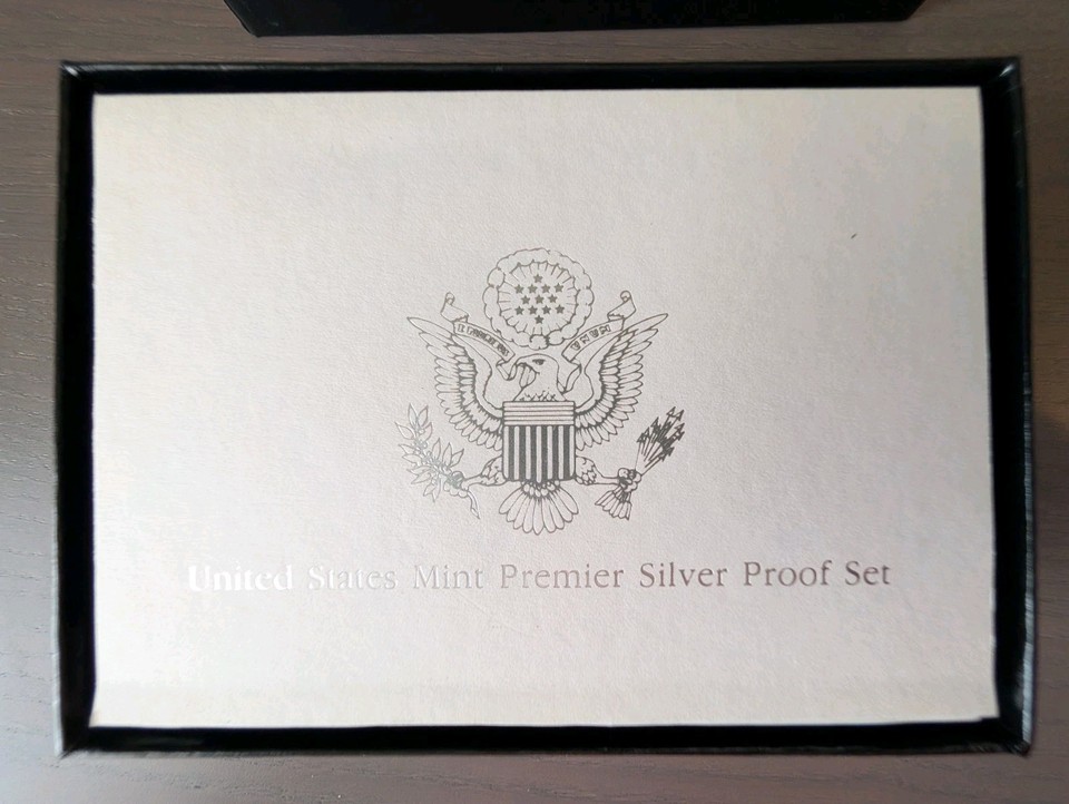 1995-S United States Mint Premier 90% Silver Proof Set in Original Mint ...