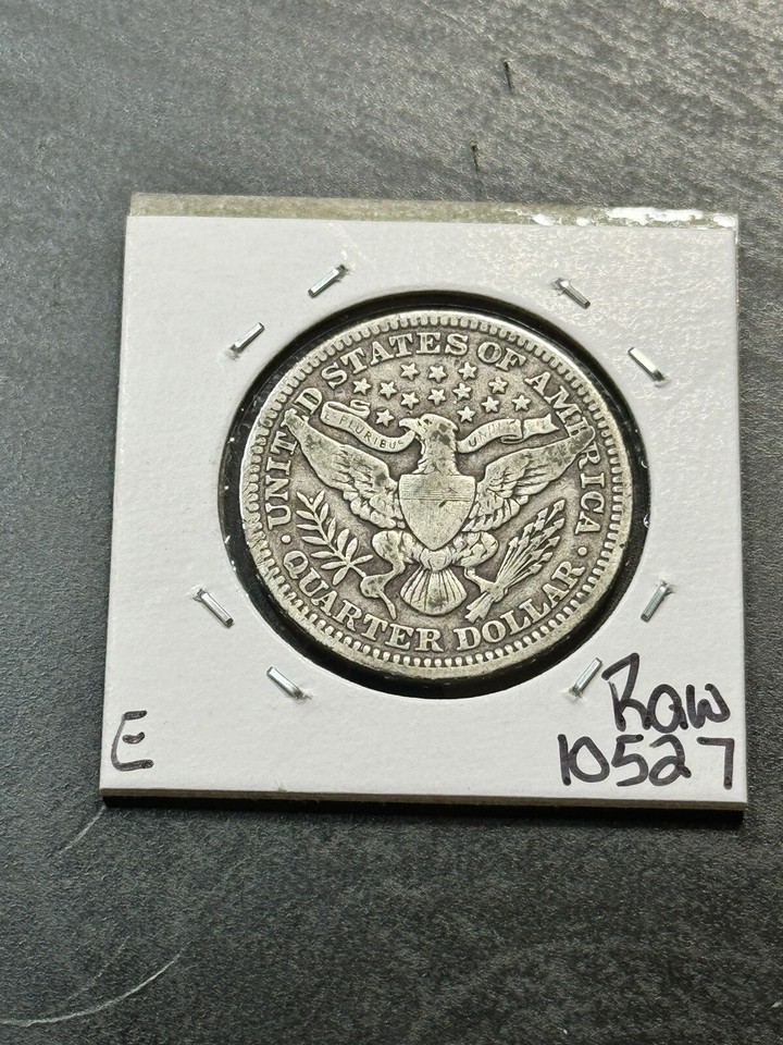 1914 P Barber Silver Quarter VF Very Fine Coin (Raw10527) | eBay