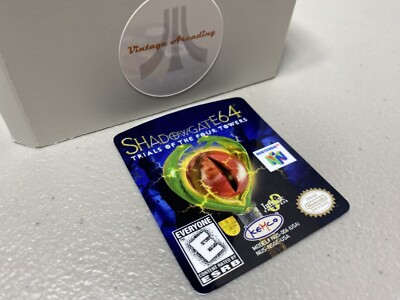 Shadowgate 64 (N64 Nintendo) Replacement Label | eBay