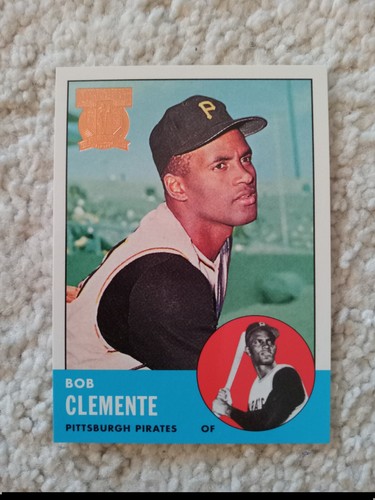 Roberto Clemente Card 1998 1963 Reprint Topps #540 | eBay