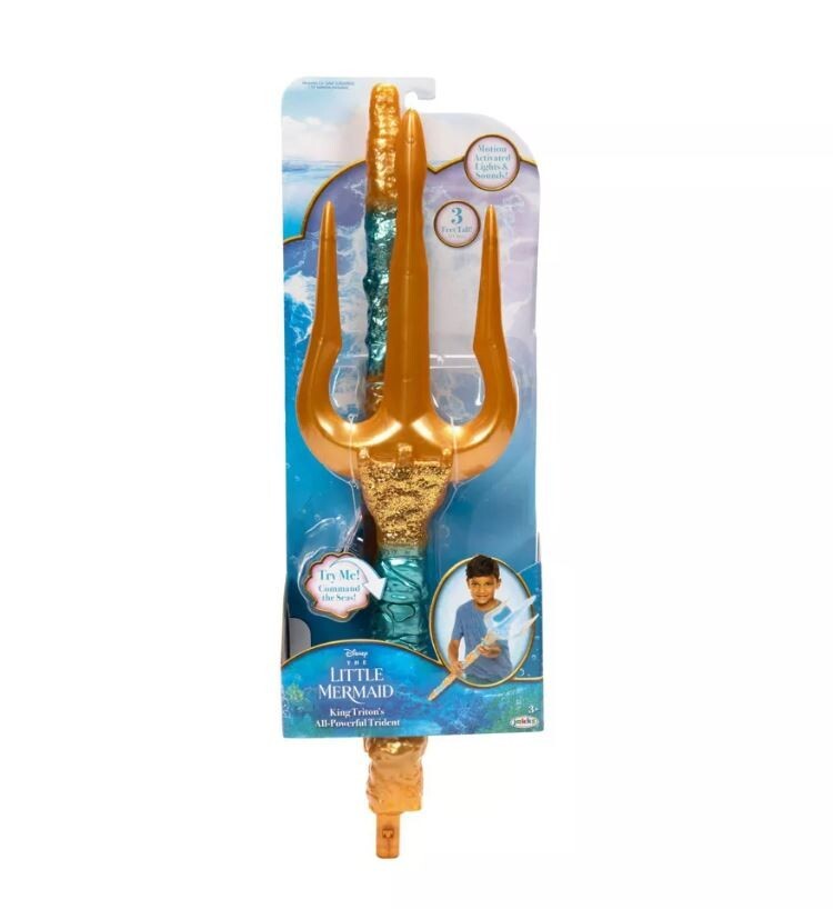 Disney The Little Mermaid Live Action King Triton's 'All Powerful ...