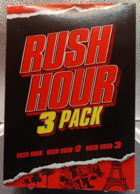 Rush Hour 3 Pack Trilogy 1-3 DVD set Jackie Chan, Chris Tucker | eBay