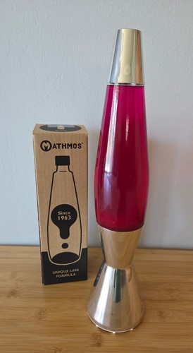 MATHMOS Astro BABY Lava Lamp Red Liquid with Red Lava, No Cord - PARTS ONLY | eBay