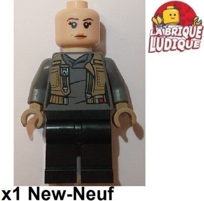 Lego Figurine Minifig Star Wars Jyn Erso femme (no cape, no helmet ...
