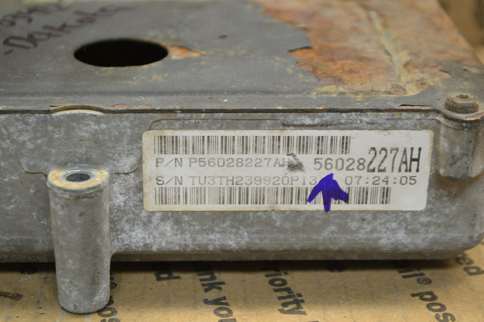 2000 Dodge Dakota Transmission Control Unit TCU P56028227AH Module 218 ...