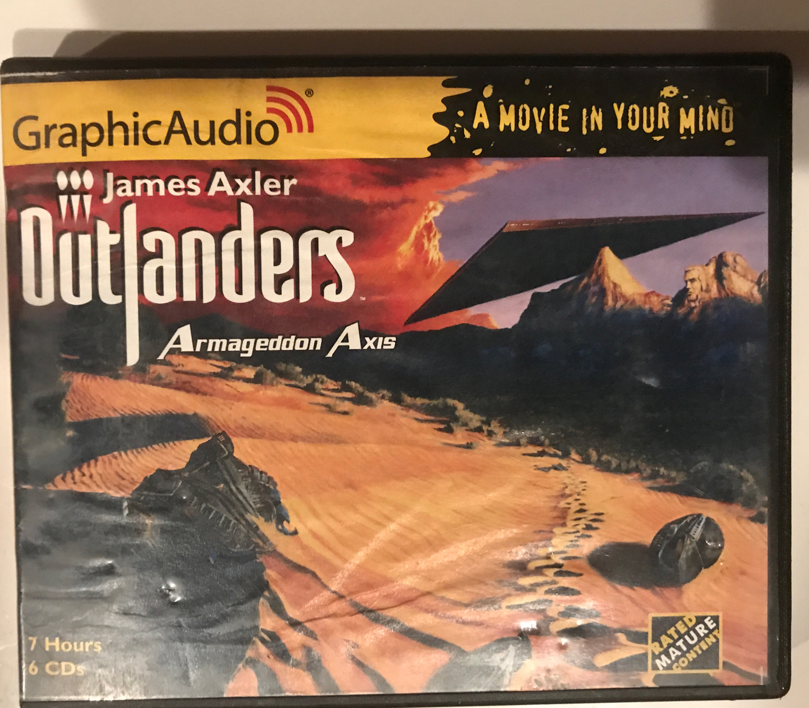 OUTLANDERS 11 James Axler Armageddon Axis GraphicAudio audiobook on CD ...