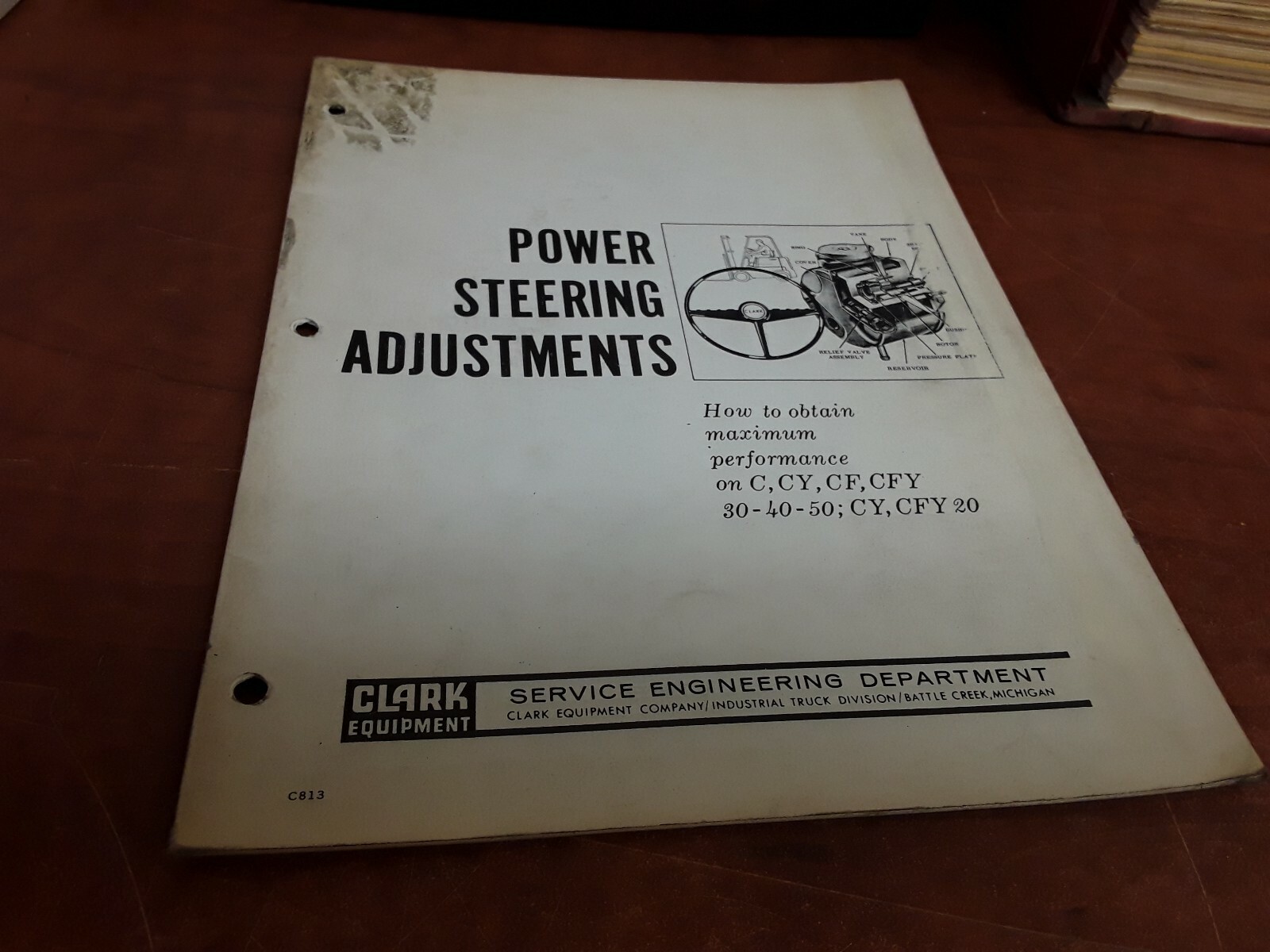 Clark Power Steering Adjustment Manual | eBay