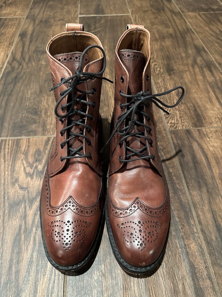 Allen Edmonds Dalton Wingtip Boots Leather Size 10 D | eBay