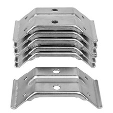 Surface Mount Corner Brackets for Table Aprons 4 Pack Made From Solid ...