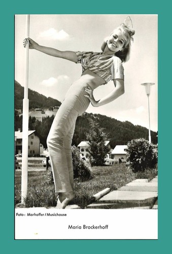 MARIA BROCKERHOFF | actress | star postcard | eBay