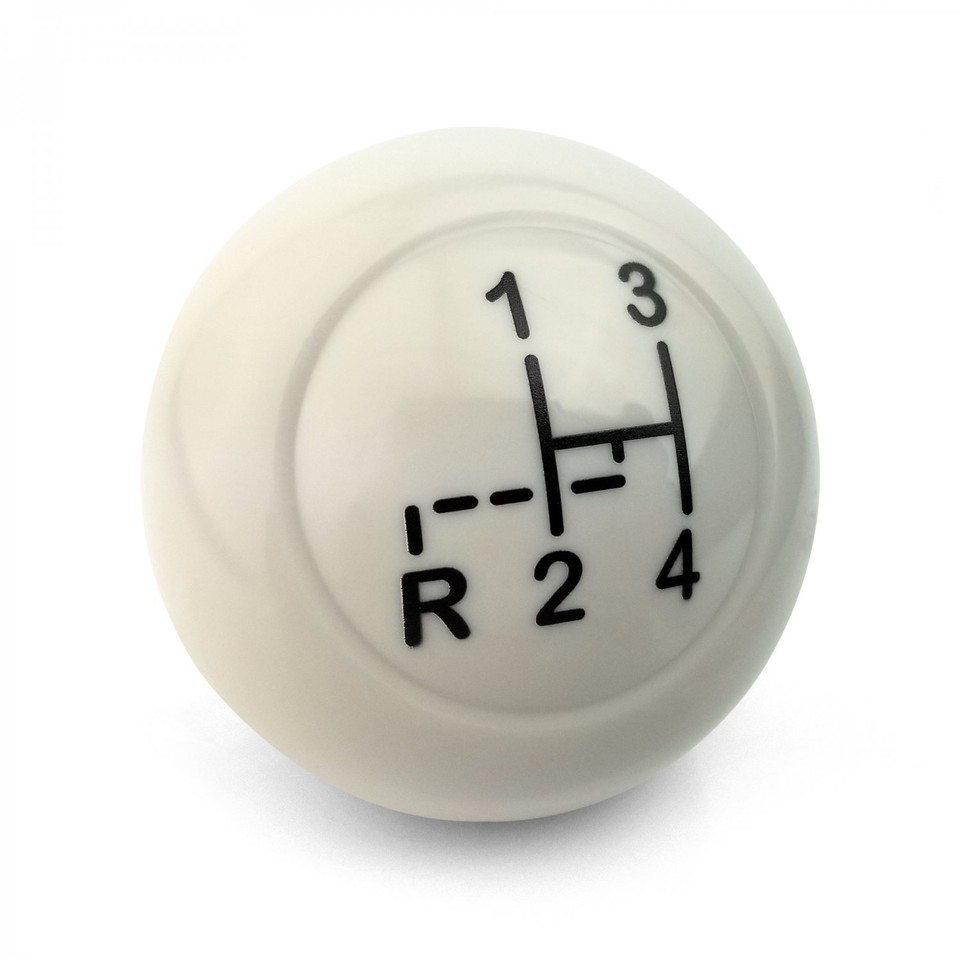 4-Speed Shift Pattern Ivory Gear Shift Knob M12 & M7 Bus Beetle Ghia ...