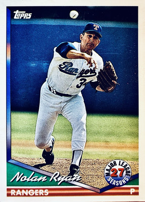 1994 Topps - #34 Nolan Ryan | eBay