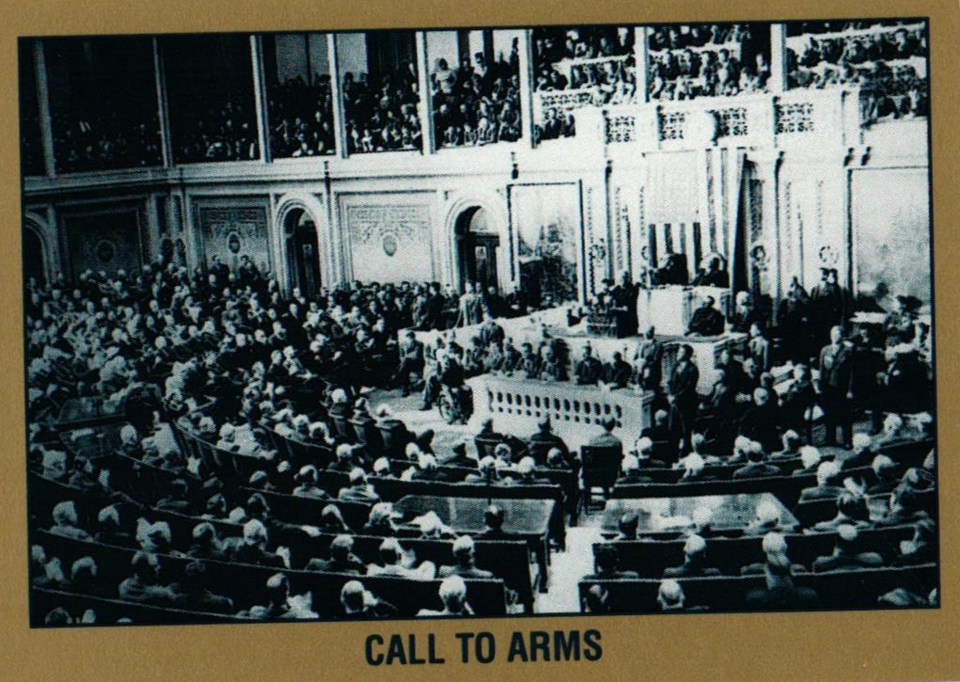 Remember Pearl Harbor Call to Arms 1991 Tuff Stuff Trading Card | eBay