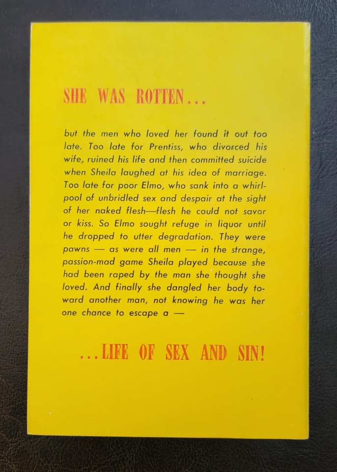 Lust Girl John Dexter Nightstand Book NB 1536 1960 Vintage Sleaze GGA ...