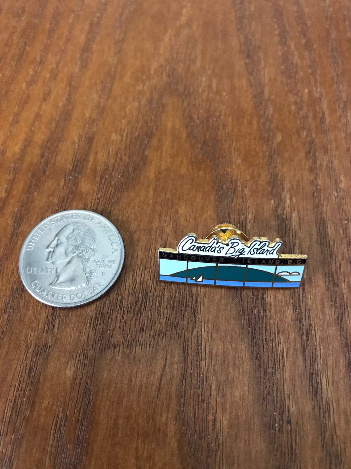 VANCOUVER ISLAND BRITISH COLUMBIA CANADA Lapel Merit Pin Classic ...