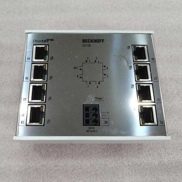 Beckhoff Cu1128-0000 8 Port EtherCAT Hub 24vdc for sale online | eBay