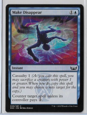 MTG Make Disappear Streets of New Capenna (SNC) Common Magic #049/281 ...