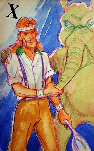 Craig Kemplin Disney Artist 1982 Hand-Drawn & Painted Playing Card ...