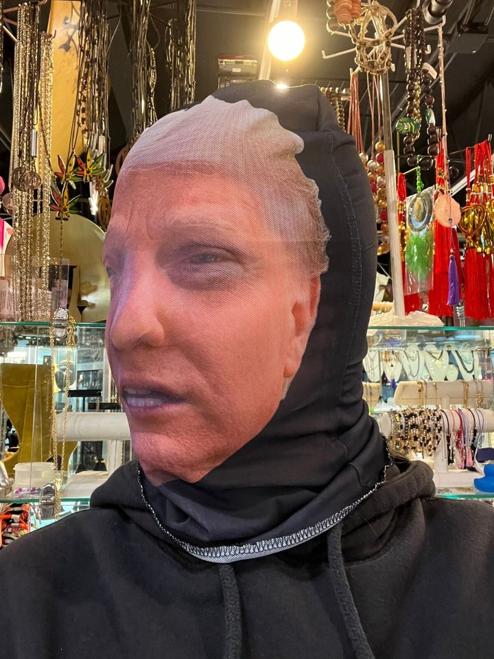 Full Face President Elastic Mask 3D Printed Donald Trump Headgear | eBay