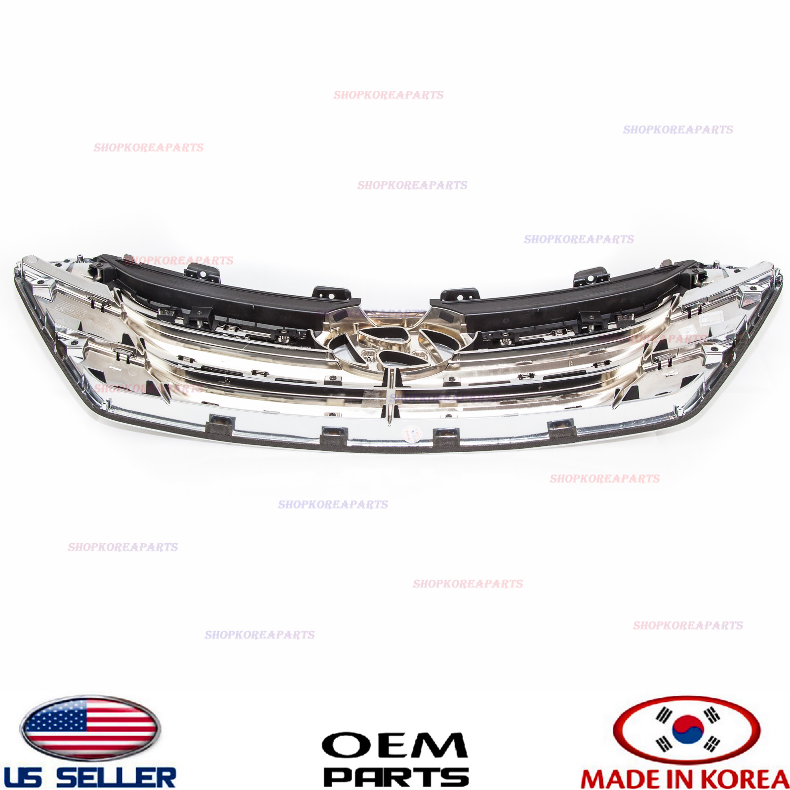 Grille Radiator Front Genuine Hyundai Santa FE Sport 5 Seat 2015-2016 ...