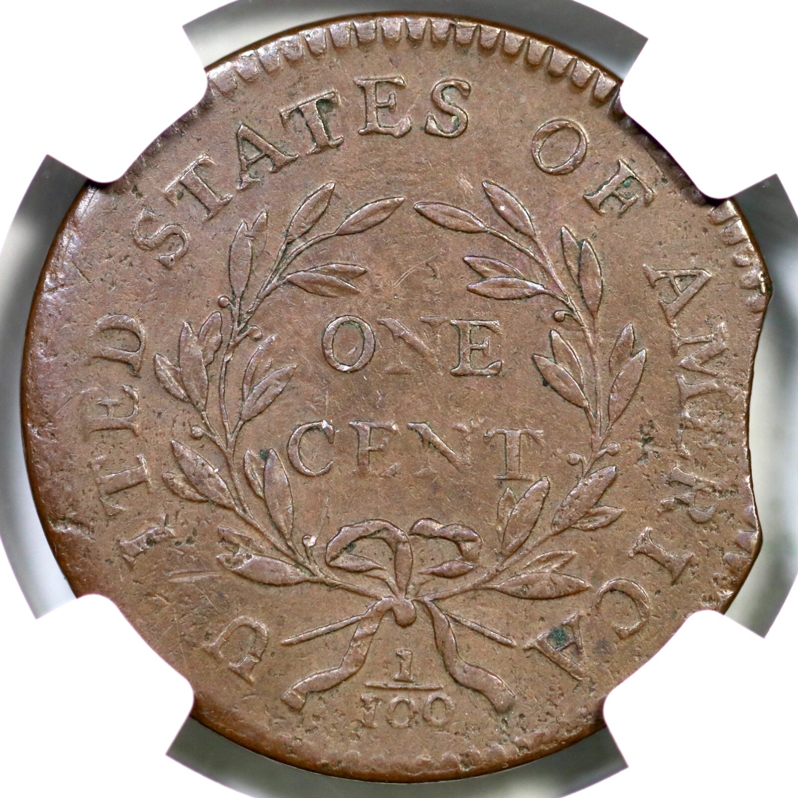1795 S-78 R-1 NGC AU 53 5% Clip Liberty Cap Large Cent Coin 1c | eBay