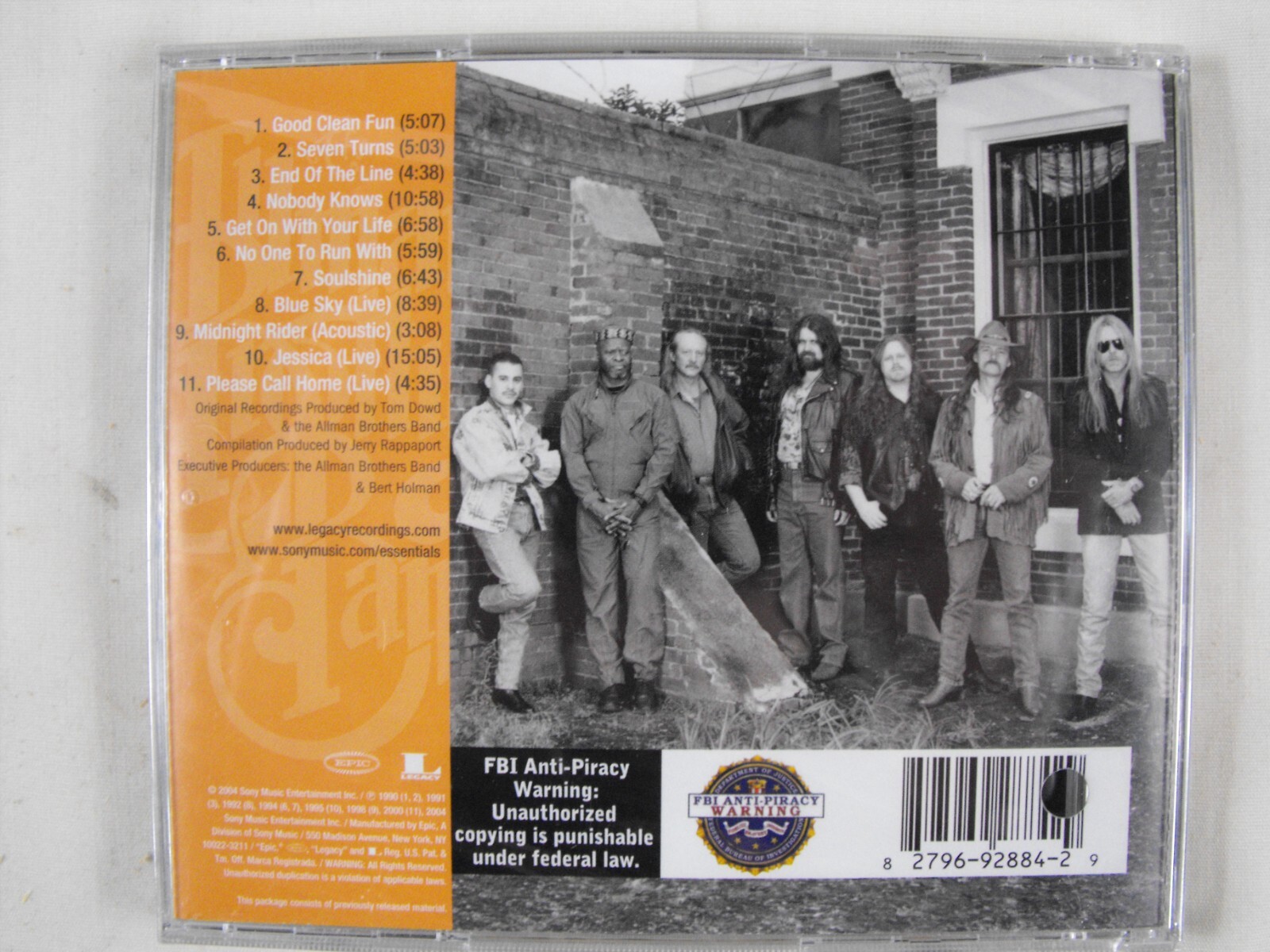 The Essential Allman Brothers Band: The Epic Years by The Allman ...