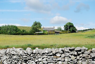 Photo 6x4 House and buildings at Old Ing Selside/SD7875 Looks very ...