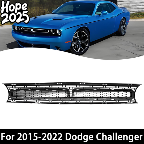 Front Chrome Black Grille For 2015-23 Dodge Challenger CH1200389 ...