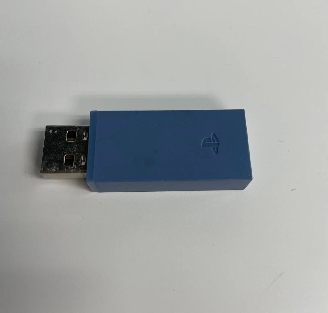 Genuine PlayStation Wireless Headset USB Adapter Dongle CECHYA-0082 PS3 ...