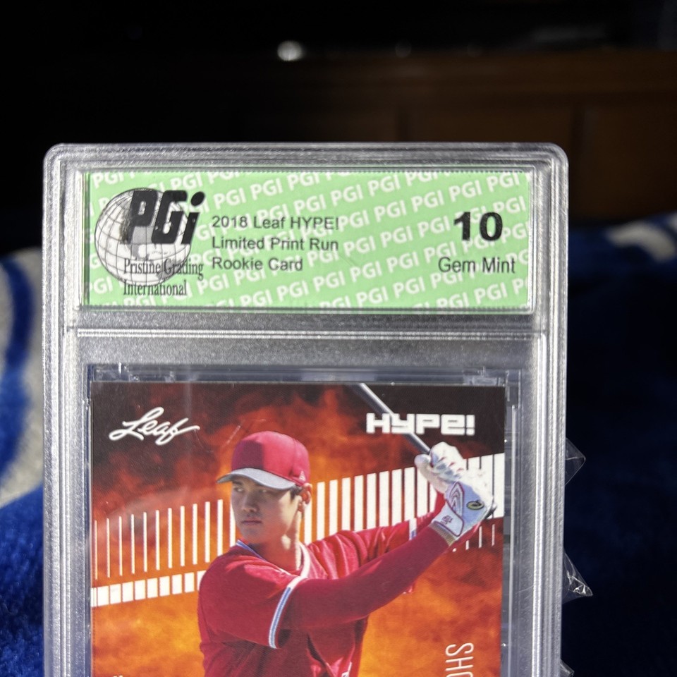 2018 Leaf Special Release Hype Shohei Ohtani Red Short Print Rookie ...
