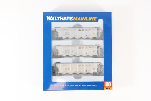 Walthers 910-56859 HO Gauge Set of 3 BNSF Coal Hopper Wagons | eBay UK