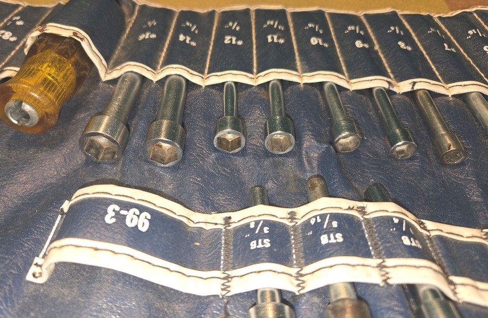 Xcelite Service Master no. 99SM blue roll up tool kit | eBay