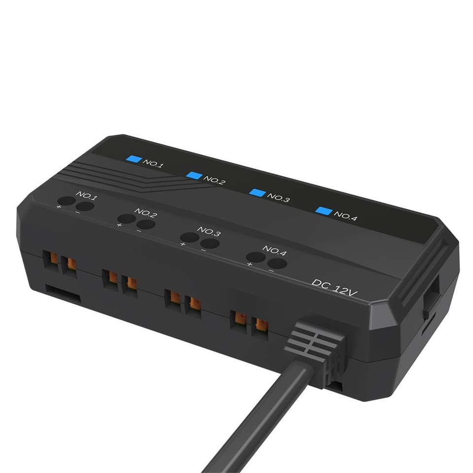 12V Universal 20A Motorcycle Fuse Block Fuse and Relay Box Kit with 4 ...