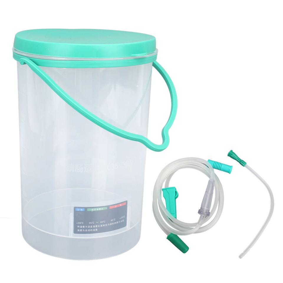US Household Enema Bucket Enema Bag Enema Bucket Defecation And Bowel ...