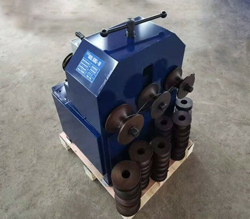 110V 2HP Tube Pipe Bender Roller 9Round/Square Dies Tube Bending ...
