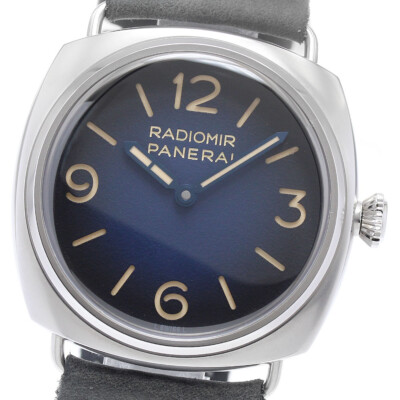 PANERAI Radiomir Tre Giorni PAM01335 Navy Dial Hand Winding Men's Watch ...