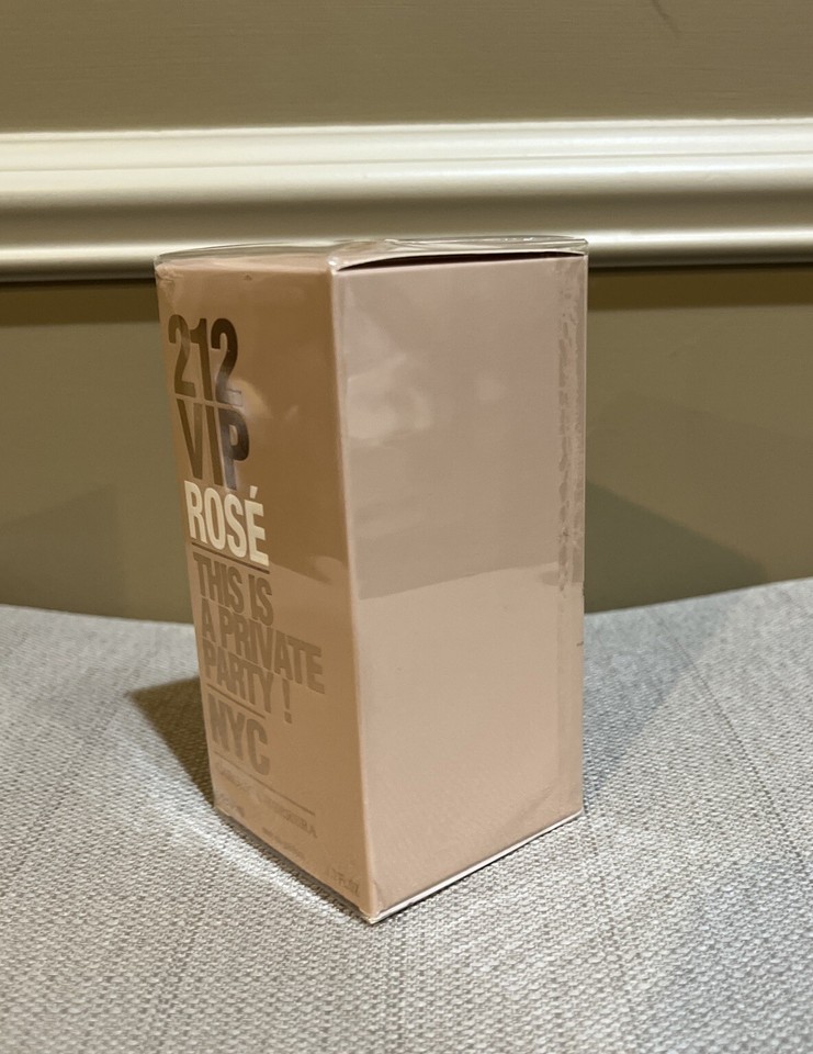 212 VIP ROSE by Carolina Herrera EAU DE PARFUM SPRAY 1.7 OZ NEW IN ...